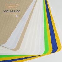 China High Tearing Strength Micro Fiber Coated Leather Synthetic PU Leather For Football for sale
