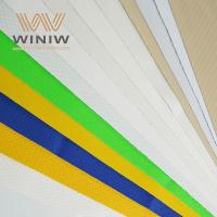China High Tearing Strength Micro Fiber Coated Leather Synthetic PU Leather For Football for sale