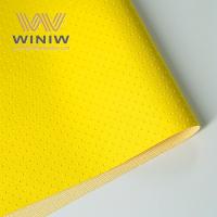 China High Rebound Resilience Micro Vegan Materials Syn PU Imitation Leather For Balls for sale