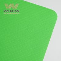 China More Flexible Micro Faux Sport Leather Fabric Soccer Making Materials for sale