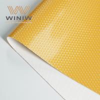 China High Tear Strength PU Materials Micro Vegan Fabric Synthetic Football Leather for sale
