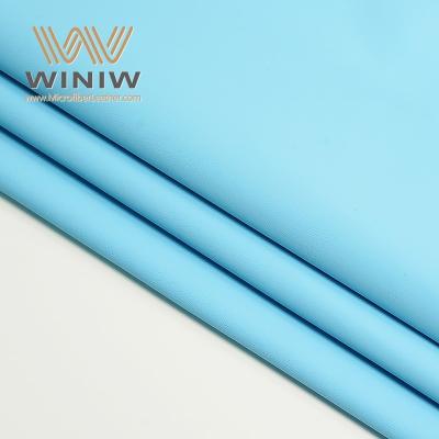 China Blue Color  Micro Fiber Imitation Leather For Car Seats Cover Materials for sale