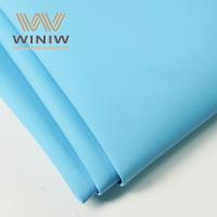 China Blue Color  Micro Fiber Imitation Leather For Car Seats Cover Materials for sale