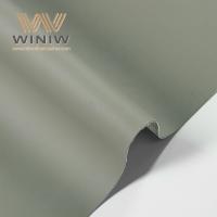 China Grey Micro Leather Automotive PU Materials Trim Fabric For Seat Covers for sale