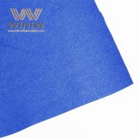 China 0.4mm Dirt Resistant Microfiber Suede Faux Leather PU Suede Packing Material for sale