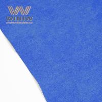 China 0.4mm Dirt Resistant Microfiber Suede Faux Leather PU Suede Packing Material for sale