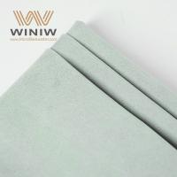 China Handmade Customized Micro Suede PU Vegan Suede Faux Suede Leather For Show Cases for sale