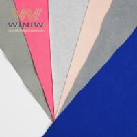 China UV Resistant Velvet Fabrics Micro PU Suede Vegan Leather For Show Cases for sale
