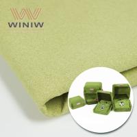 China No Fading Microsuede Synthetic Suede PU Material Ultra Suede Leather For Display Stands for sale