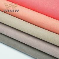 China Abrasion Resistant Microfiber Suede Leather Imitation Suede Leather Packing Material for sale