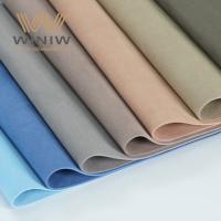 China 0.4mm Waterproof Micro Fiber Suede Artificial PU Leather For Jewelry Box for sale