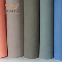 China 0.4mm Waterproof Micro Fiber Suede Artificial PU Leather For Jewelry Box for sale