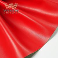 China Comfortable Micro Imitation Leather Vegan Fabric PU Leather Driving Gloves Material for sale