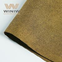 China High Color Fastness Microsuede Imitation Suede Leather Vegan Material For Gloves for sale