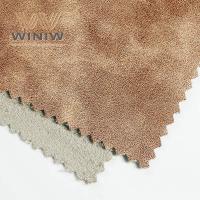 China Superb Durability Microfiber PU Faux Leather Womens Clothes Making Material for sale