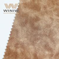 China Superb Durability Microfiber PU Faux Leather Womens Clothes Making Material for sale