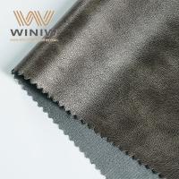China Solvent Free Microfiber Leather PU Leather Stretch Fabric For Clothing for sale