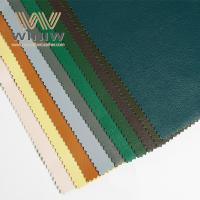 China Anti-Peeling Micro PU Leather Leatherette Material For Garment for sale