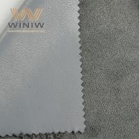 China Super Soft PU Leather Microfiber Backing Fabric For Garment Making for sale