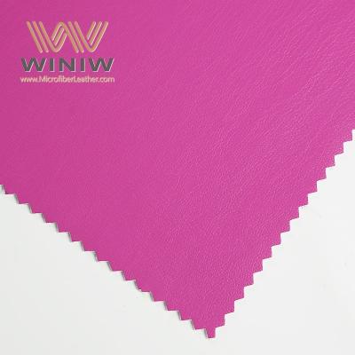 China Durable 0.6mm Microfiber Leather Material Synthetic Leather For Garments for sale
