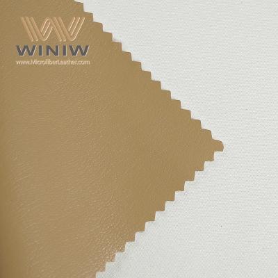 China 0.8mm Odorless Micro Vegan Leather PU Artificial Leather Garment  Fabric for sale