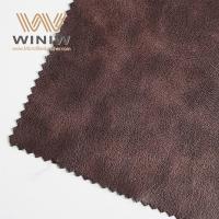 China Soft Hand-Feel Micro Artificial Leather PU Material Vegan Fabric For Jacket for sale