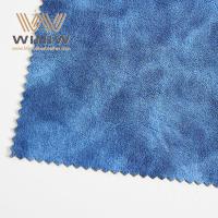 China High Color Fastness Micro Faux Leather Fabric Material Polyurethane Garment Leather for sale