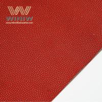 China Wear-Resistant PU Materials Synthetic Vegan Leather For Ball for sale