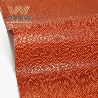 China Lightweight PU Fabric Artificial Imitation Leather For Basketball for sale
