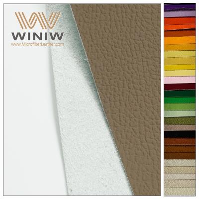 China 0.6mm Flame Retardant Making Business Gift Box Textured Pu Leather for sale