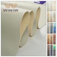China 0.4mm Thin And Elastic Automotive Vinyl Bio Based Leather Upholstery Material for sale