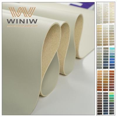 China 0.4mm Thin And Elastic Automotive Vinyl Bio Based Leather Upholstery Material for sale