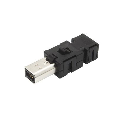 China Plastic Metal Servo Motor Connectors 2013595-1 Similar（ B01-008311AE-02 ） for sale
