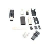 China Metal / Plastic Servo Motor Connectors With Gold / Silver Contact Plating for sale