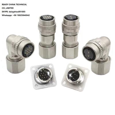 China 10pos 2pos CM10-2 PIN Servo Motor Plug Connector YASKAWA MITSUBISHI DELTA DDK for sale