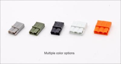 China 2068 Female And Male Plug In Electrical Connector For Lighting Led 2pin 3pin CE ROHS for sale