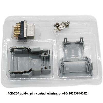 China PCR-20F PCR-E20FS+PCR-V20LA FI-20-CV5 (50) Servo Cable Connector Similar FI40B-20S(50) for sale