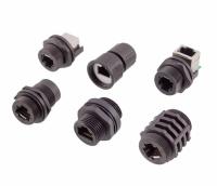 China Female To Female Waterproof Electrical Cable Connector RJ45 CAT6 / 5 IP67 for sale