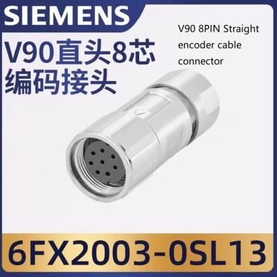 China 8pin 2pin 4pin Servo Motor Connectors IP67 Protection 6FX2003-0LL53 Equavilant Parts M23 V90 for sale