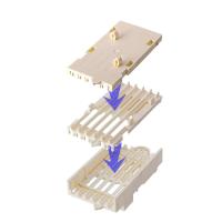 China 9.0mm Center Space LED Light Connectors LBK-11 Technical Specifications for sale