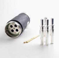 China TE intercontec M58 power male connector DKUA002NN00 cable connector all items have for sale