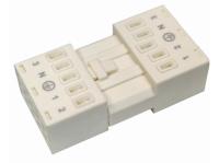 China White 5P 7P LED Light Connector 450V 16A Insert Type for sale