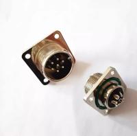 China Waterproof Servo Motor Connector with Metal/Plastic Construction and Wide Operating Temperature -40℃ to +105℃ for Proportional Valves for sale