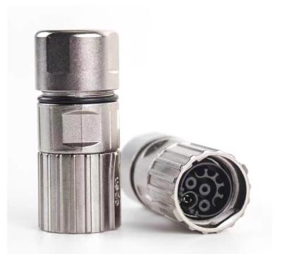 China Rexroth motor power encode 9pin 10pin RLS1101 cable connector for sale