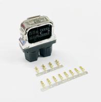China Mistubishi J5 servo motor plug cable MR-J5 MT50W-8D/2D4ES-CVLD(7.5) Hybrid connector for sale