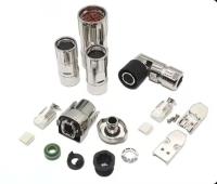 China Applicable to Siemens V90 servo power line straight plug 4-core connector 6FX2003-0LL13/0LL13 for sale