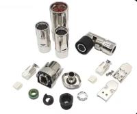 China Moog ITT Servo Motor Connector with 1000V Voltage Rating 10PIN Insulation Resistance and Crimp/Solder Termination for Industrial Automation for sale