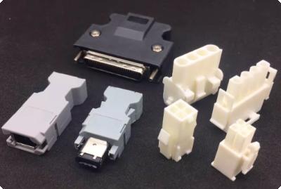 China Yaskawa V Series Compatible Servo Motor Connector with Silver and Gold Plated Pins for Industrial Automation for sale