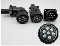 China Fanuc four-axis line connector MS3108A28-11S AD25 nylon corrugated tube adapter 22 pins for sale