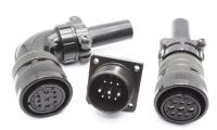 China MS 3108B 20-18S Delta servo motor plug power connector 307252059B 9-pin elbow for sale